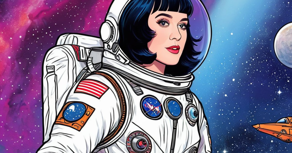 Katy Perry Invites Fans in Astronaut Gear on Stage After Space Trip ...
