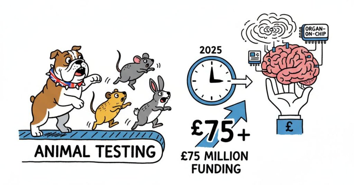 UK to Phase Out Animal Testing Faster with New Methods Roadmap