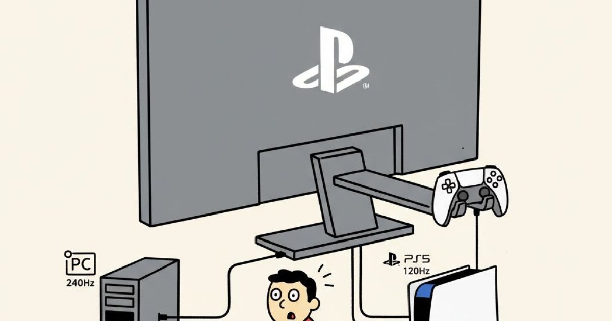 Sony Reveals 27-Inch PS Monitor With VRR and DualSense Hook