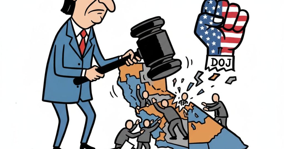 DOJ joins suit to block California map that could shift House control