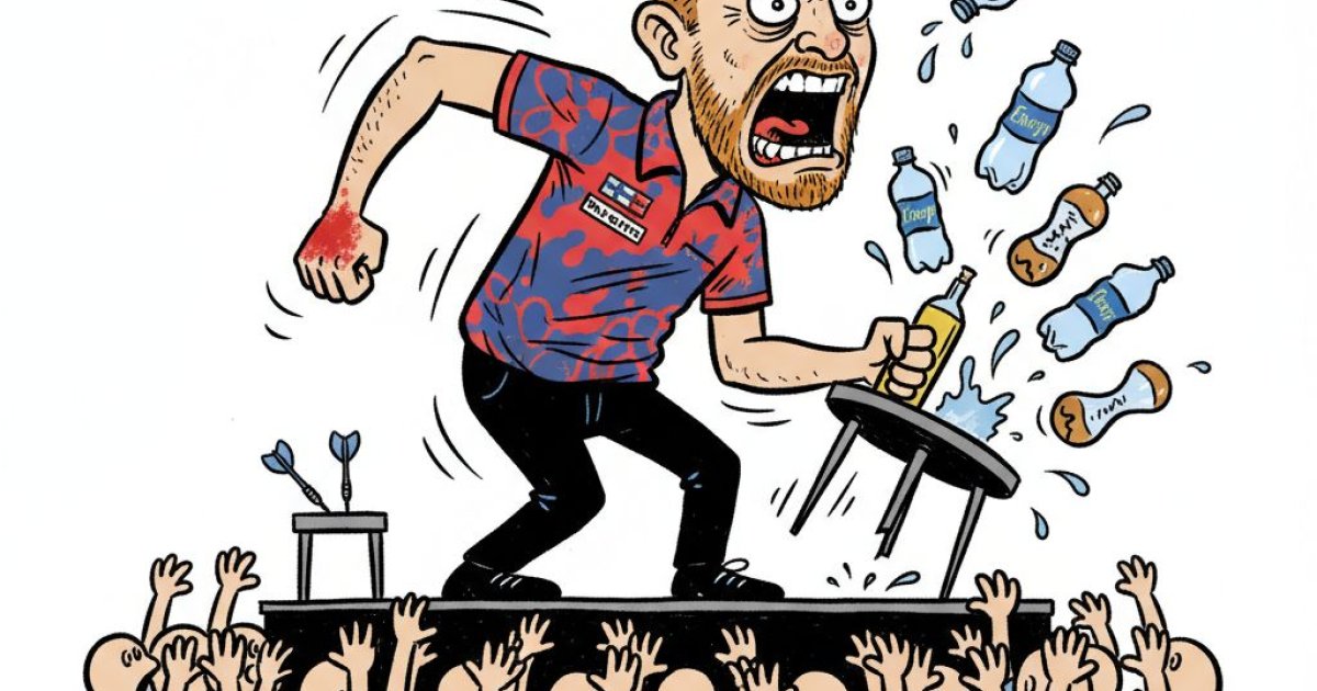 Cameron Menzies Meltdown Ends World Darts Championship Run