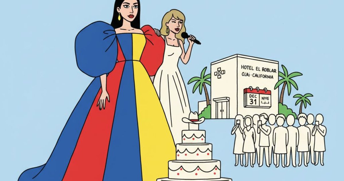 Taylor Swift Attends Este Haim’s NYE Wedding in California