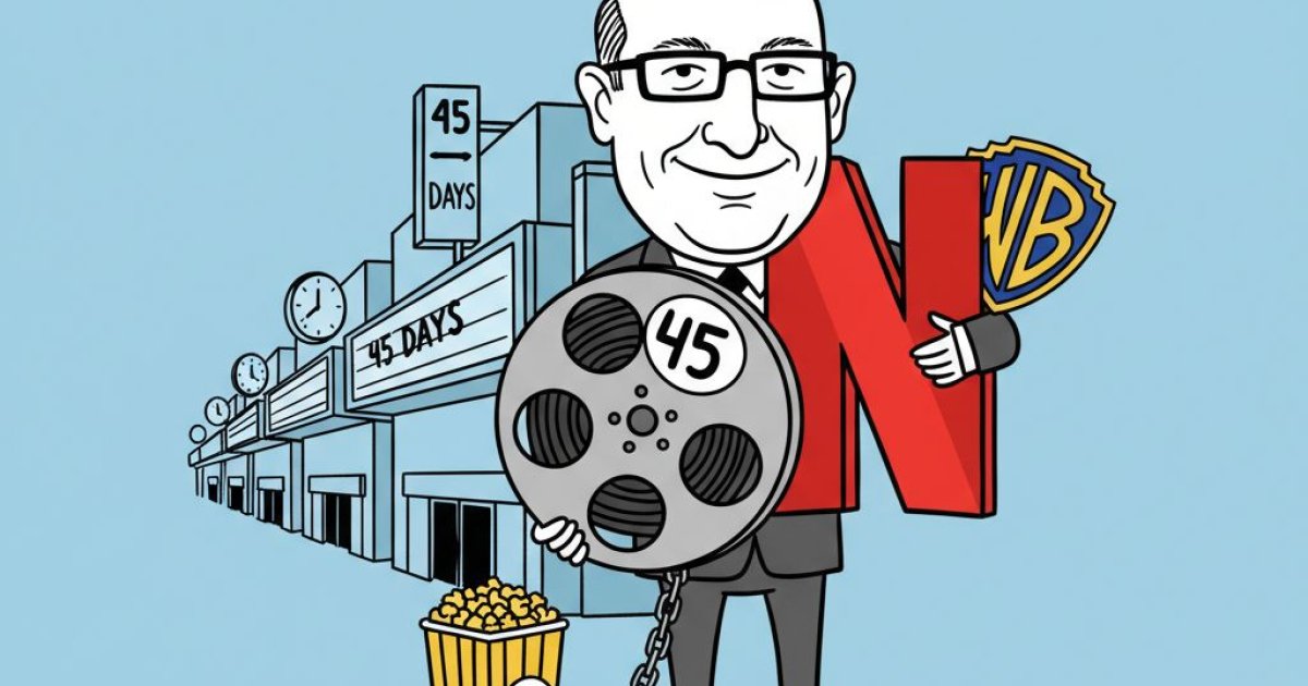 Netflix Keeps Warner Bros. Theatrical Window at 45 Days
