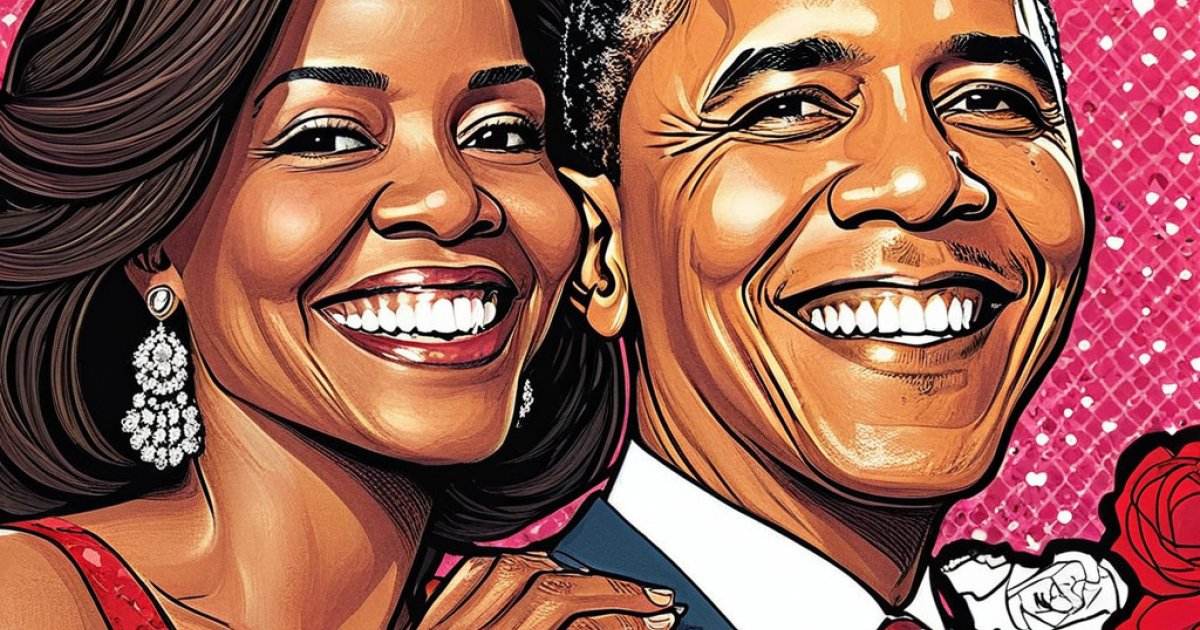 Barack and Michelle Obama Shut Down Divorce Rumors with Valentine's Day ...