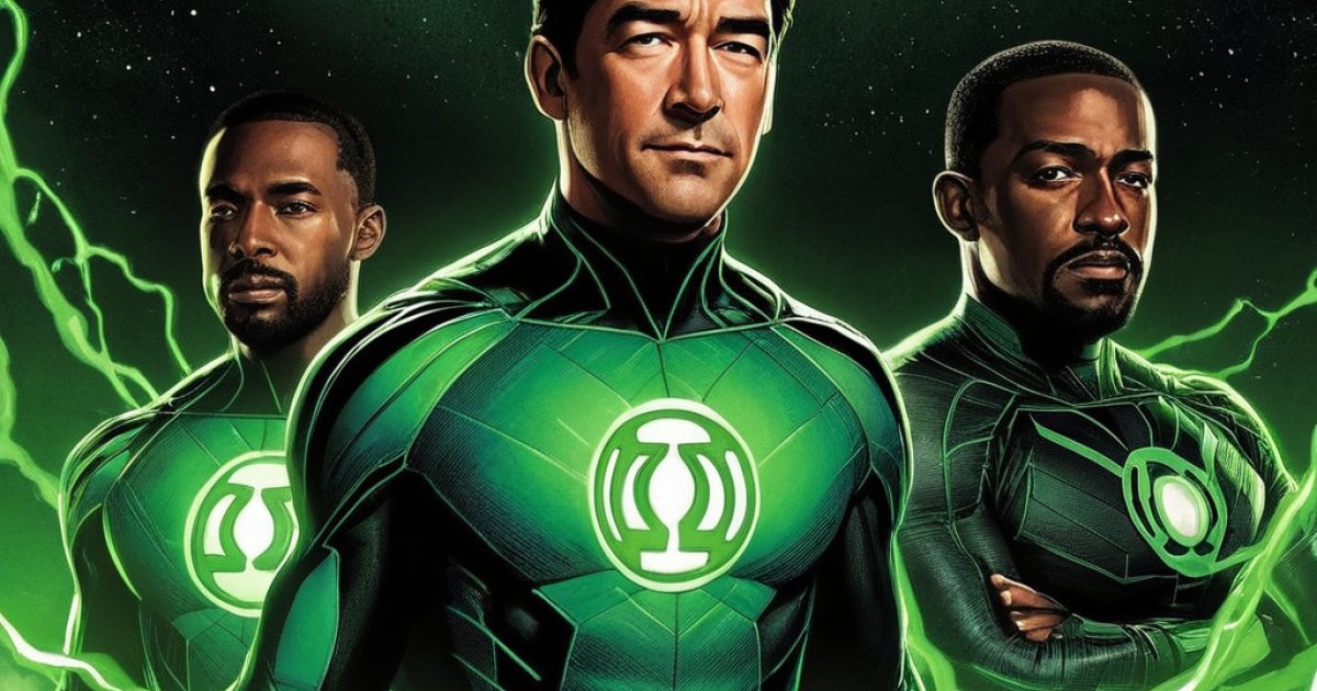 First Look: Kyle Chandler and Aaron Pierre as Hal Jordan and John ...