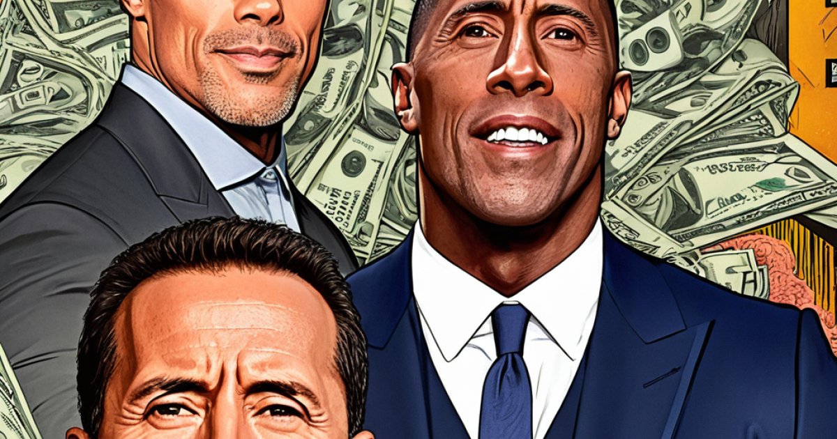 Dwayne Johnson Tops 2024's List of Highest-Paid Actors