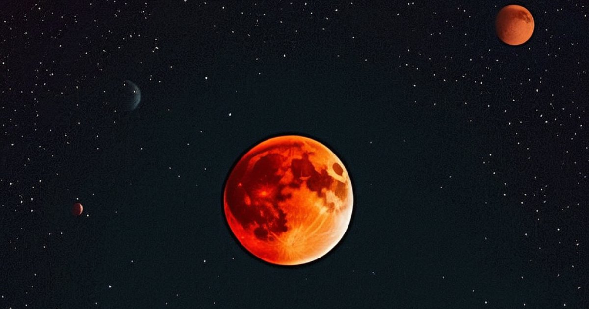 March 2025 to Witness Stunning Total Lunar Eclipse and Blood Moon ...