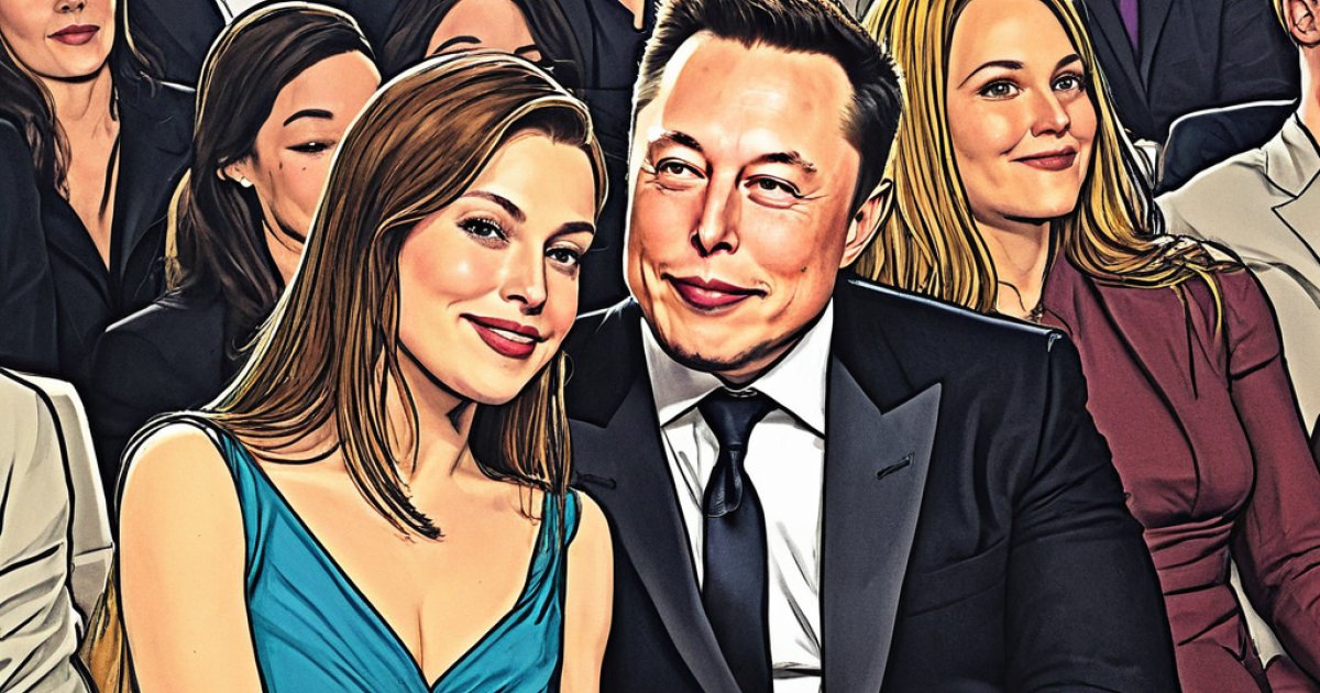 Elon Musk's Mystery Blonde at Trump Speech Revealed as Botox Beautician