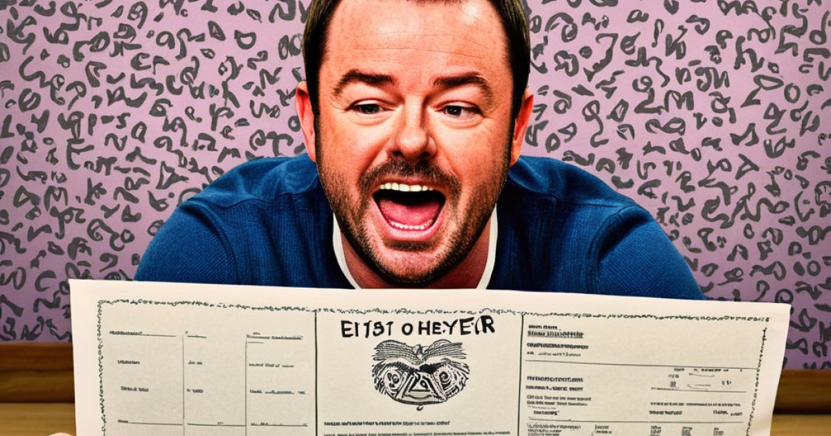 Danny Dyer's Real Name Revealed: The Hilarious Misstep by His Dad