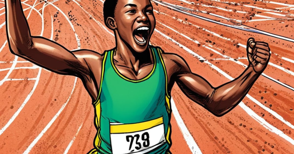 Rising Sprinter Gout Gout Shines at Queensland Championships