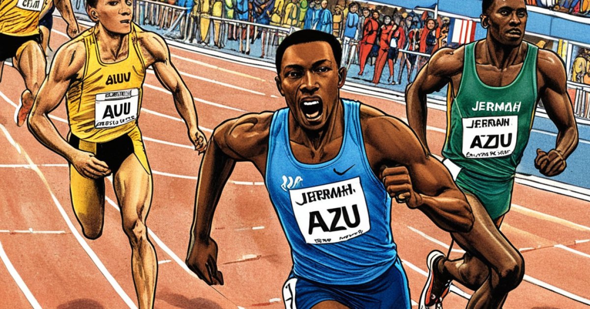 Jeremiah Azu Clinches Gold at World Athletics Indoors in Nanjing