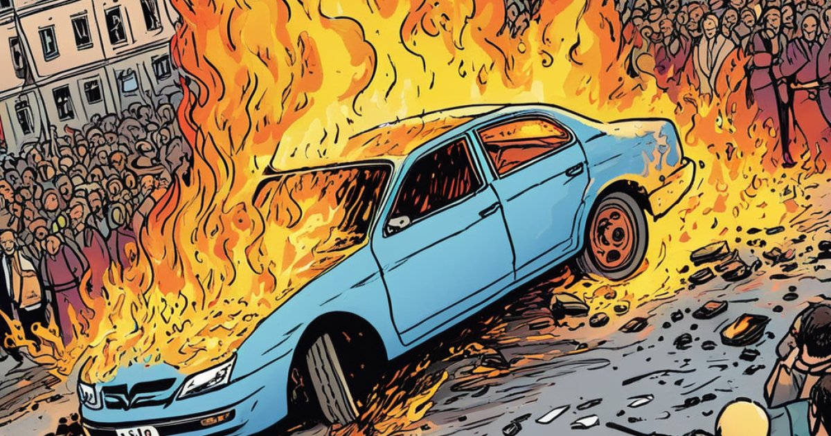 Amsterdam Car Explosion: Chaos in Dam Square Days After Stabbing Incident