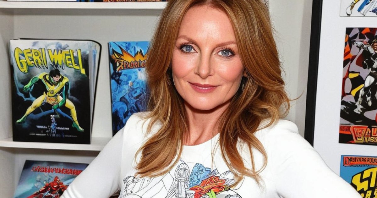 Geri Halliwell-Horner Stuns in All-White Outfit Ahead of Book Signing