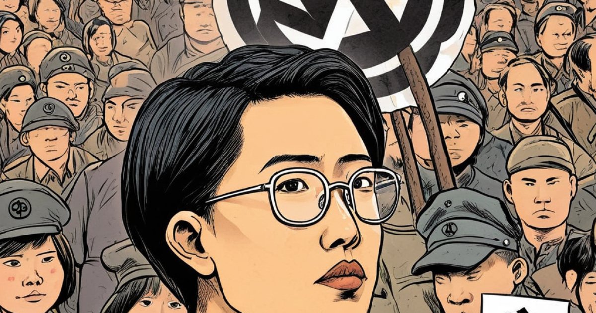 Taiwanese Activist Sparks Outrage with Nazi Symbol Display in Taipei