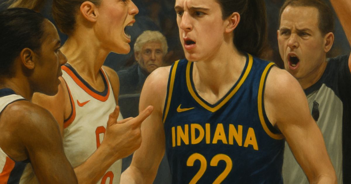 Caitlin Clark Gets Into On-Court Confrontations During WNBA Game